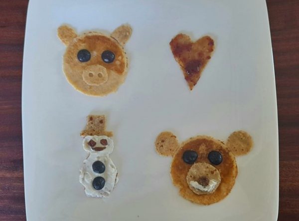 Fun pancake shapes for fussy or picky eaters | The Confident Eater