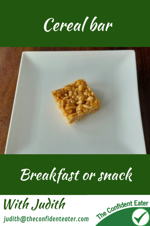 Cereal bar | The Confident Eater Cereal bar